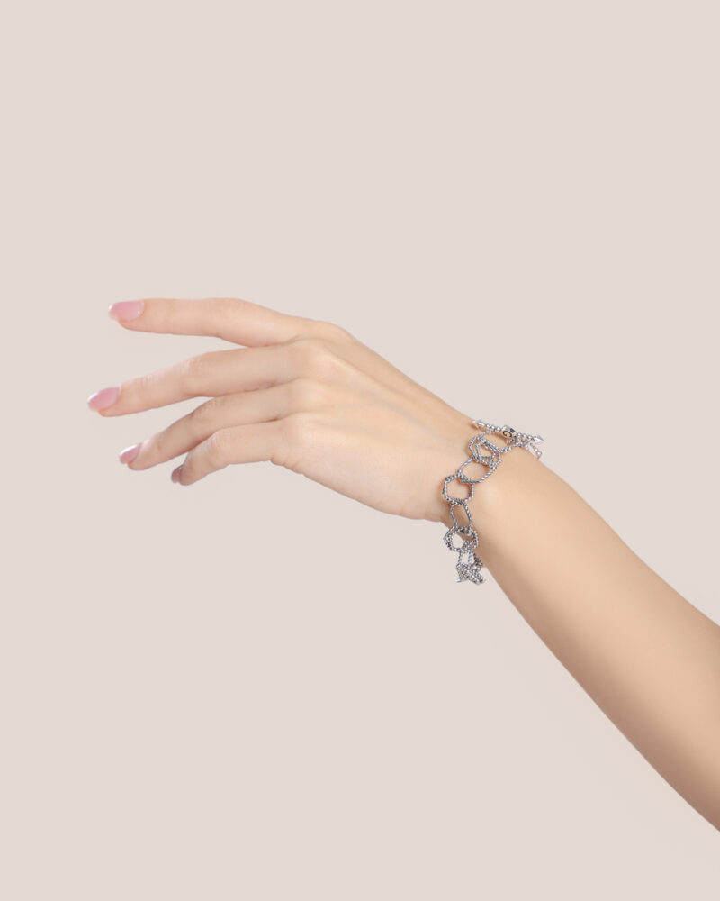 Silver ball bracelet - GAVIT - Silver Collection